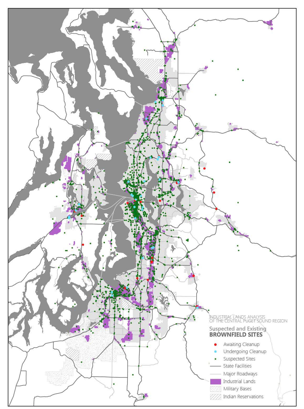 Brownfields Map | Puget Sound Regional Council