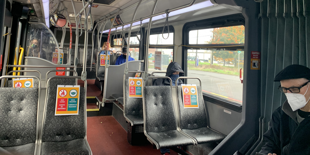 Metro bus during Covid | Puget Sound Regional Council